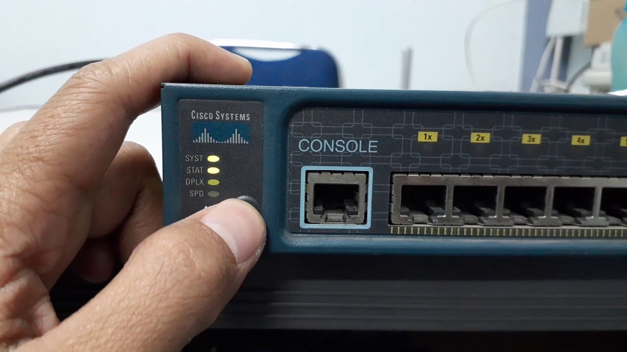 How To Reset A Cisco 2960 Switch To Factory Default Settings Dvictor Technologies And Logistics